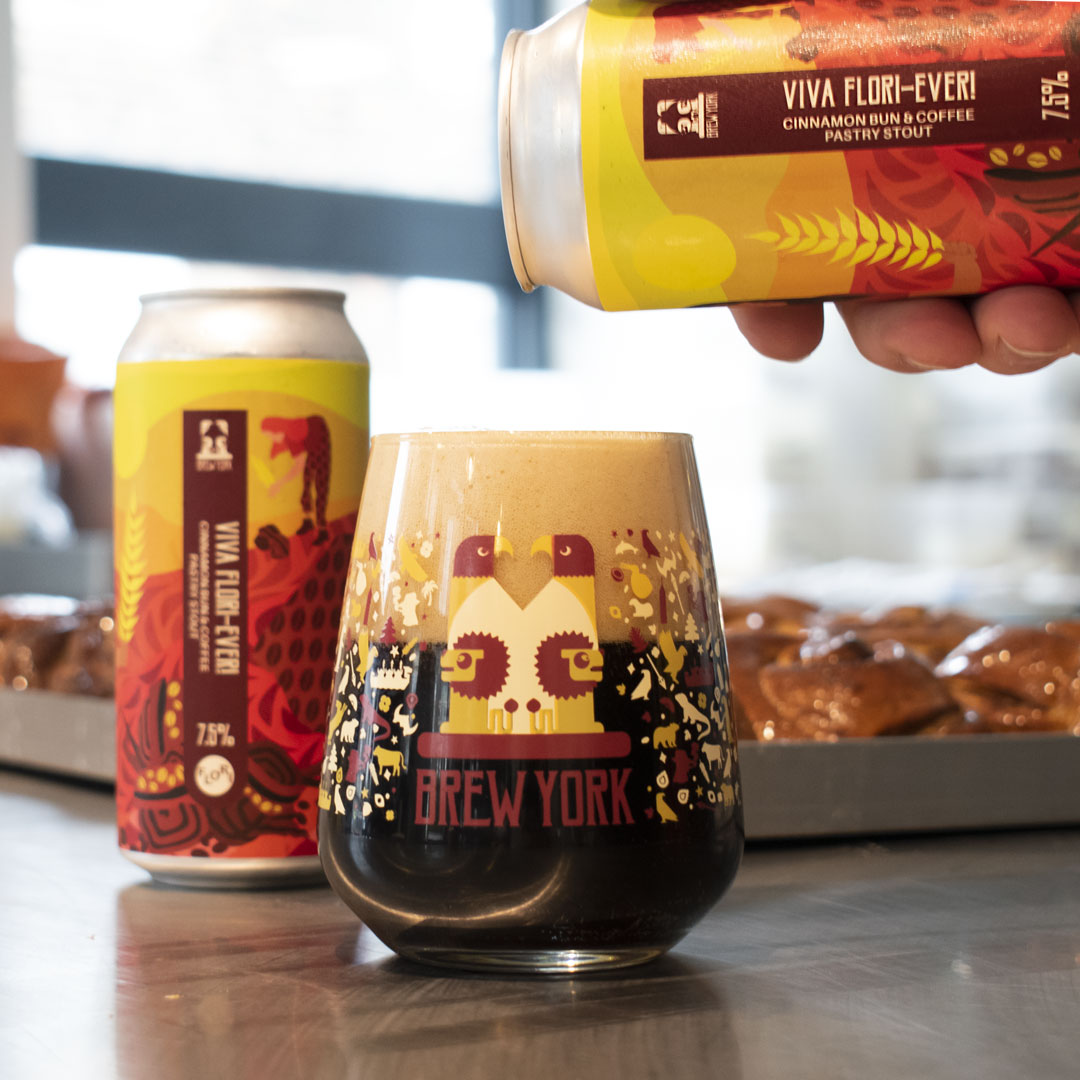 Viva Flori Ever! - Brew York - Cinnamon Bun & Coffee Pastry Imperial S ...