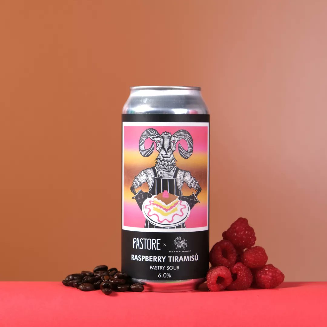 Raspberry Tiramisu - Pastore Brewing X The Brew Project - Raspberry Ti ...