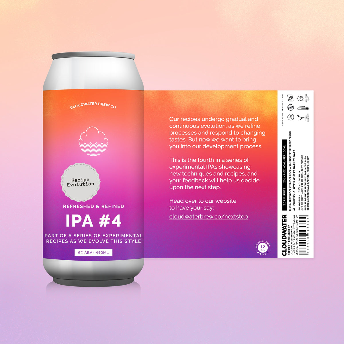 IPA Recipe Evolution #4- Cloudwater - IPA, 6%, 440ml Can – Raynville ...