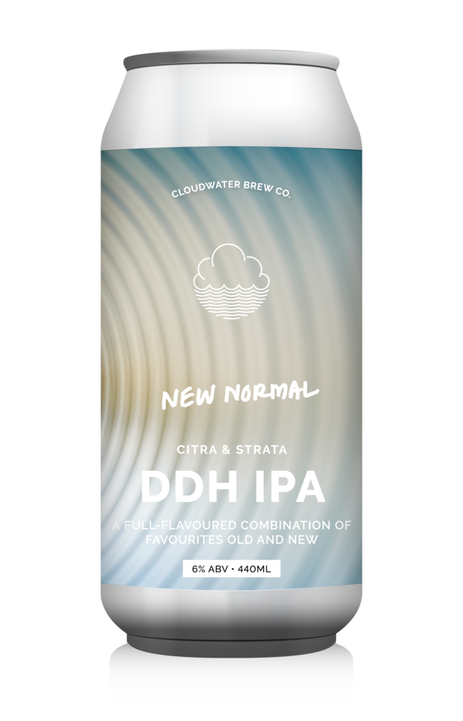 New Normal - Cloudwater - DDH IPA Citra & Strata, 6%, 440ml Can ...