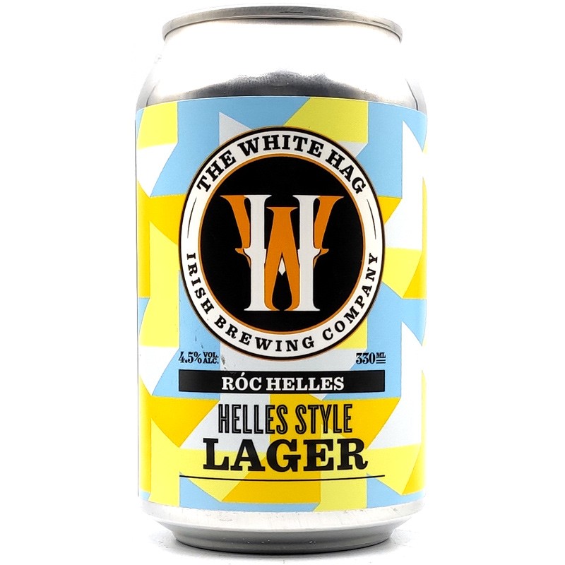 Róc - The White Hag - Helles Style Lager, 4.5%, 330ml Can – Raynville ...