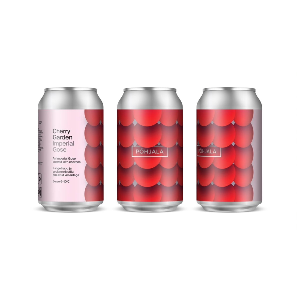 Cherry Garden - Põhjala Brewery - Imperial Cherry Gose, 8%, 330ml Can – Raynville Superstore