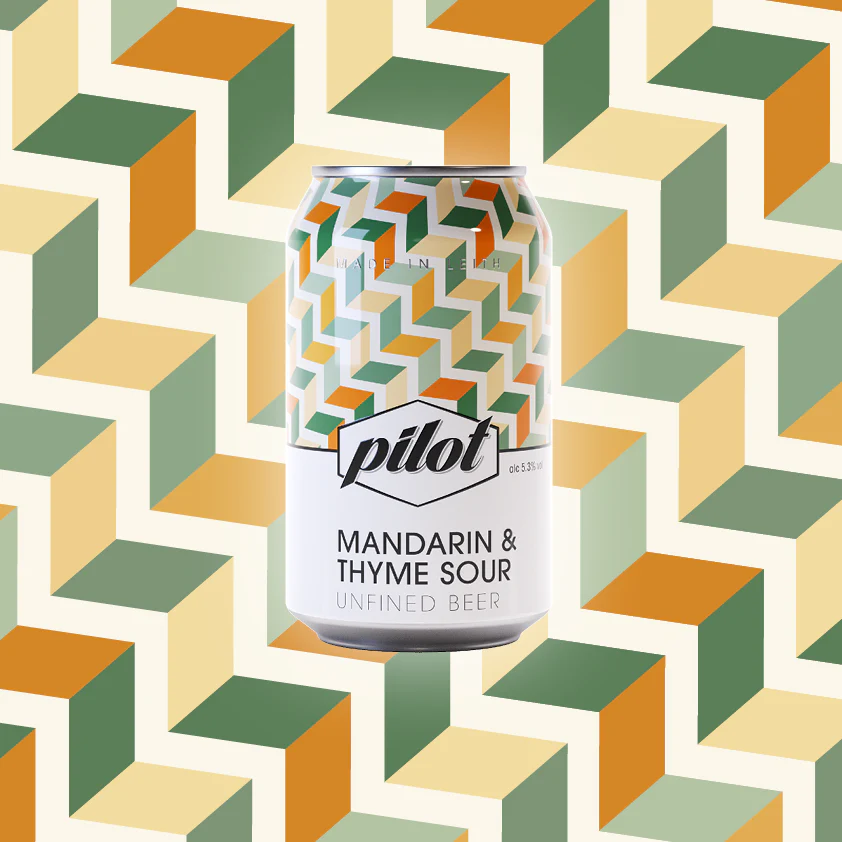 Mandarin & Thyme Sour - Pilot Beer - Mandarin & Thyme Sour, 5.3%, 330m ...
