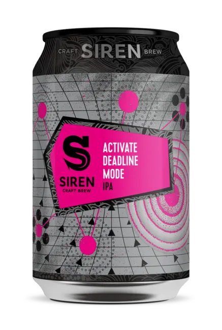 Activate Deadline Mode - Siren Craft Brew - IPA, 5.5%, 330ml Can ...