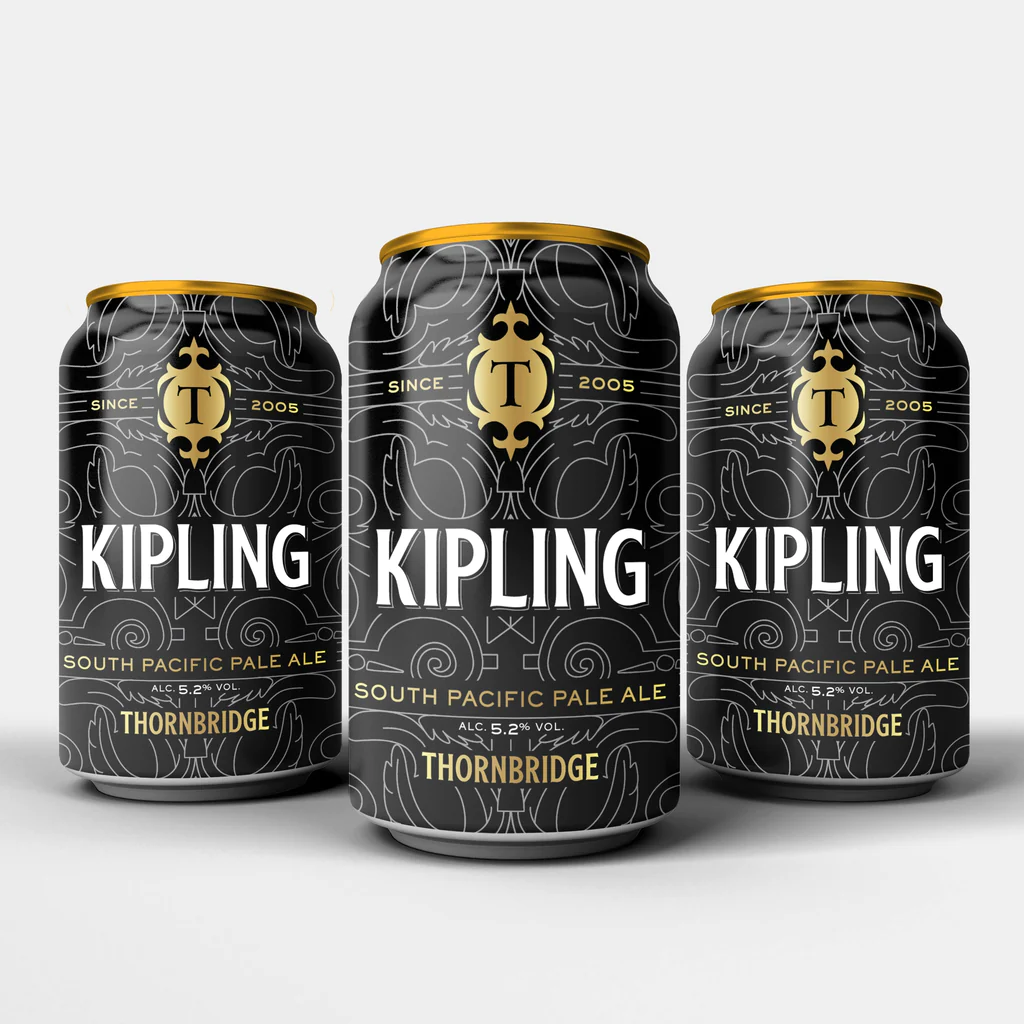 Kipling - Thornbridge Brewery - South Pacific Pale Ale, 5.2%, 330ml Ca ...