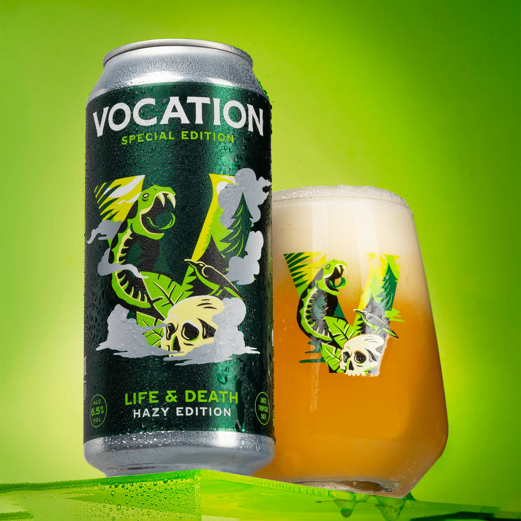 Life & Death Hazy Edition - Vocation Brewery - Hazy IPA, 6.5%, 440ml C ...