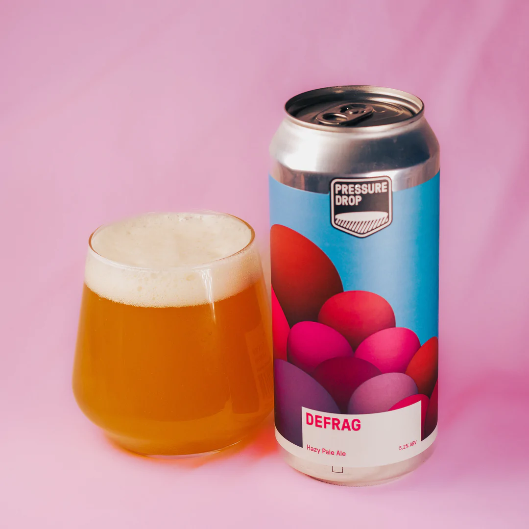 Defrag - Pressure Drop - Hazy Pale Ale, 5.2%, 440ml Can – Raynville ...