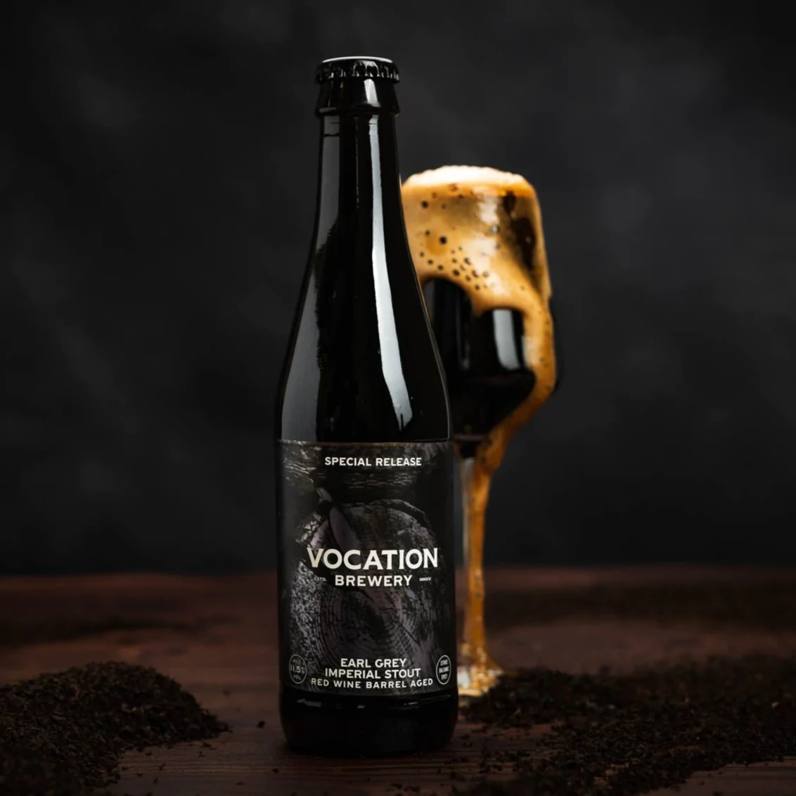 BA Earl Grey Stout - Vocation Brewery - Red Wine Barrel Aged Earl Grey ...