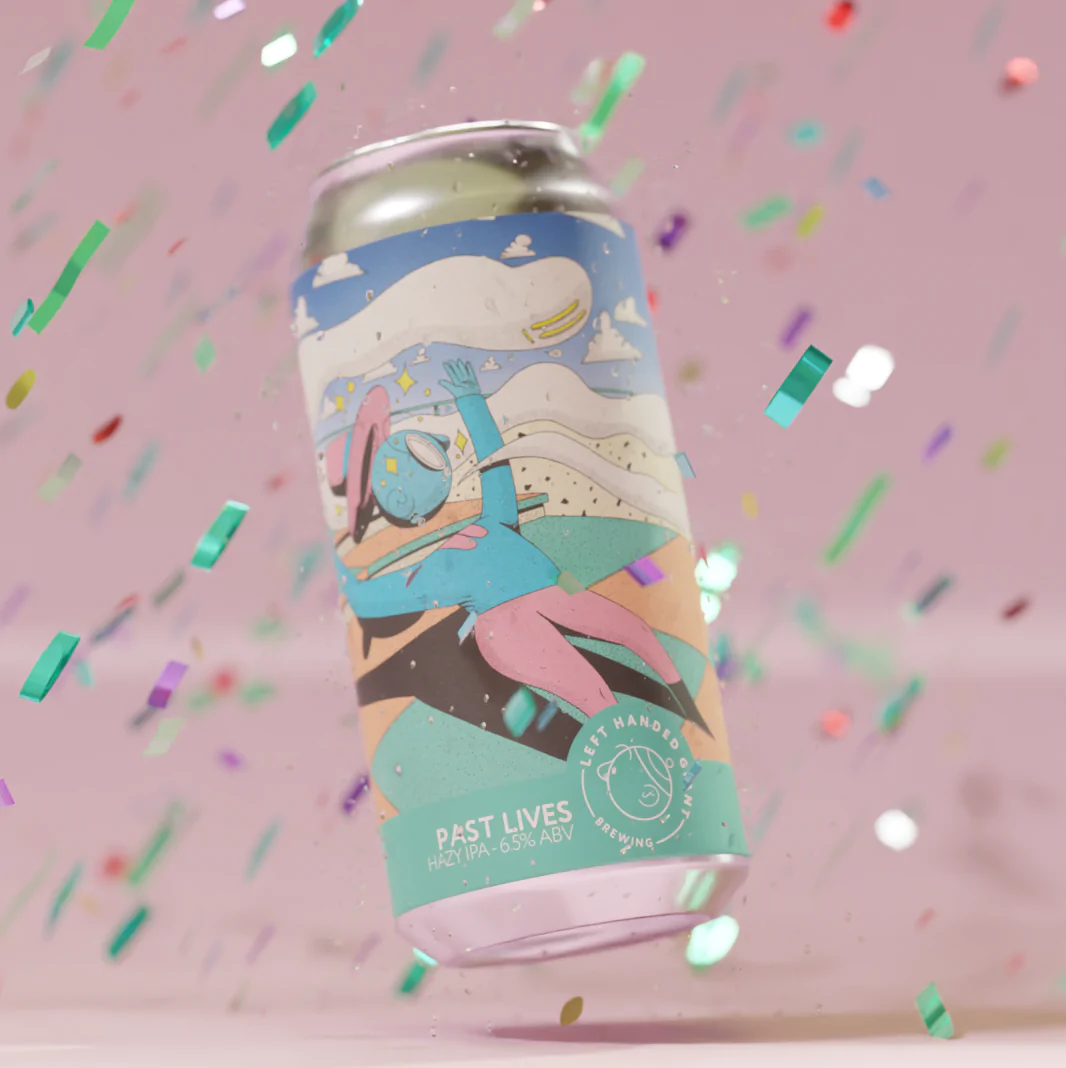 Past Lives - Left Handed Giant - Hazy IPA, 6.5%, 440ml Can – Raynville ...