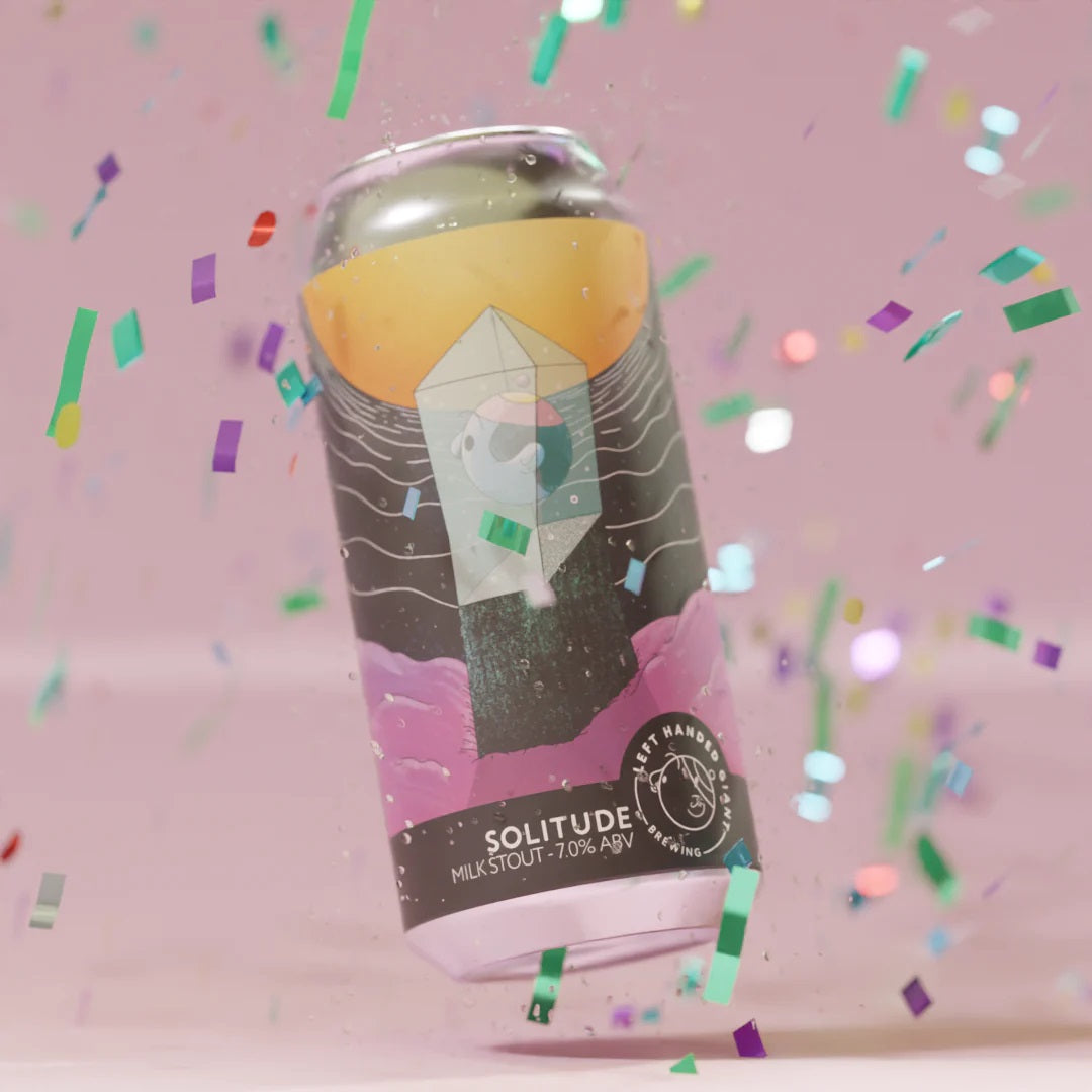 Solitude - Left Handed Giant - Coffee, Hazelnut & Vanilla Stout, 7%, 4 ...