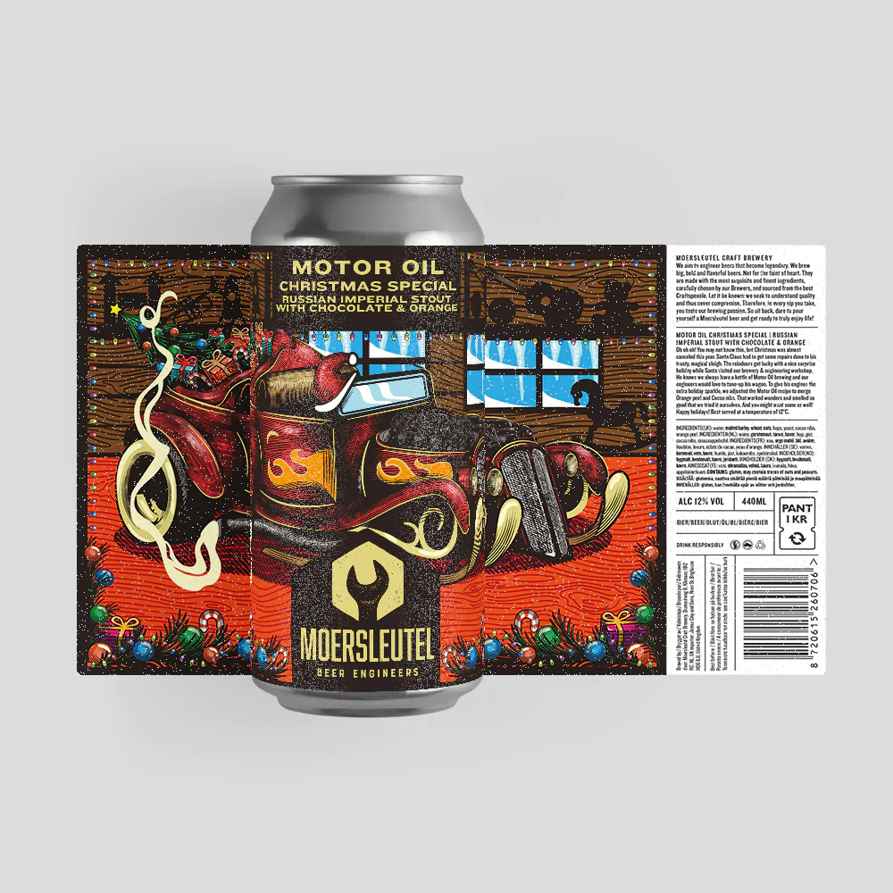 Motor Oil Christmas Special - De Moersleutel - Russian Imperial Stout ...