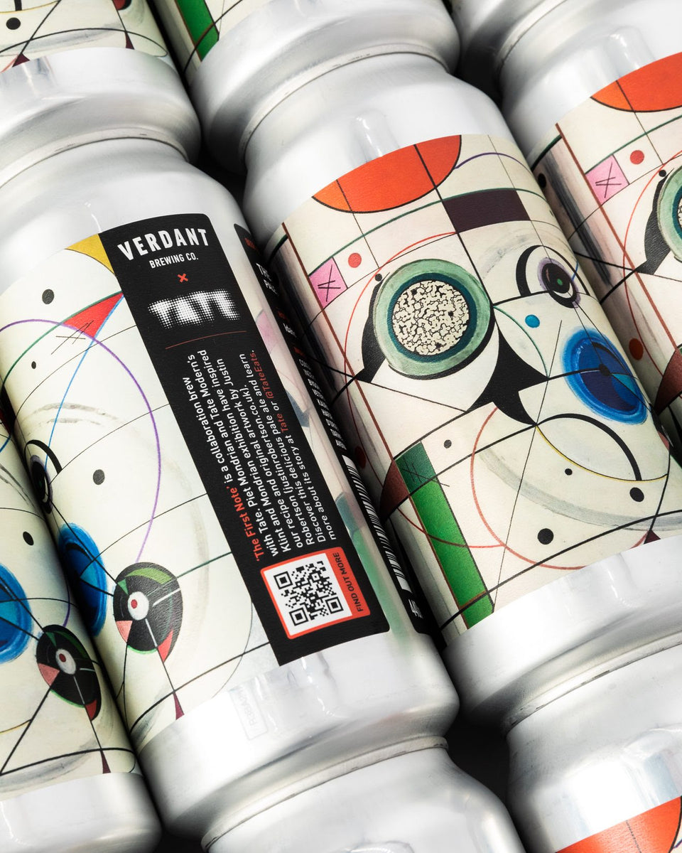 The First Note - Verdant Brewing Co X Tate Modern - Pale Ale, 5.2%, 44 ...