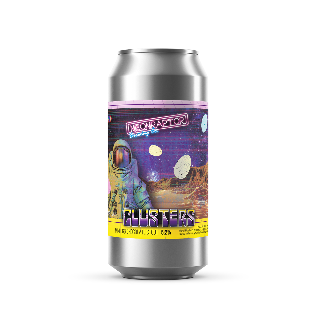 Clusters Mini Eggs Edition - Neon Raptor - Mini Eggs Chocolate Stout ...