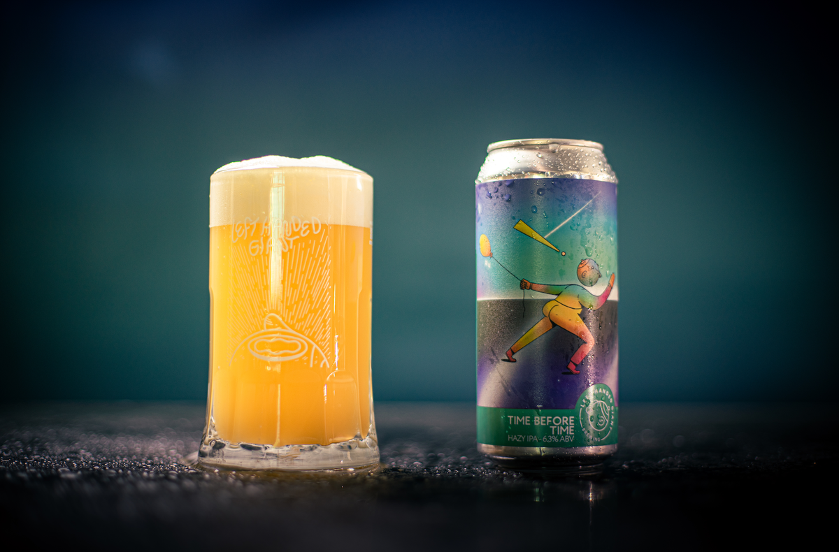Time Before Time - Left Handed Giant - Hazy IPA, 6.3%, 440ml Can ...