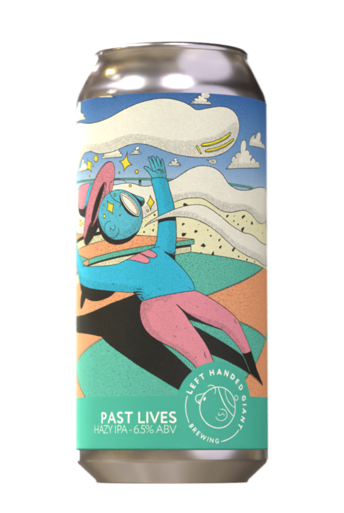 Past Lives - Left Handed Giant - Hazy IPA, 6.5%, 440ml Can – Raynville ...