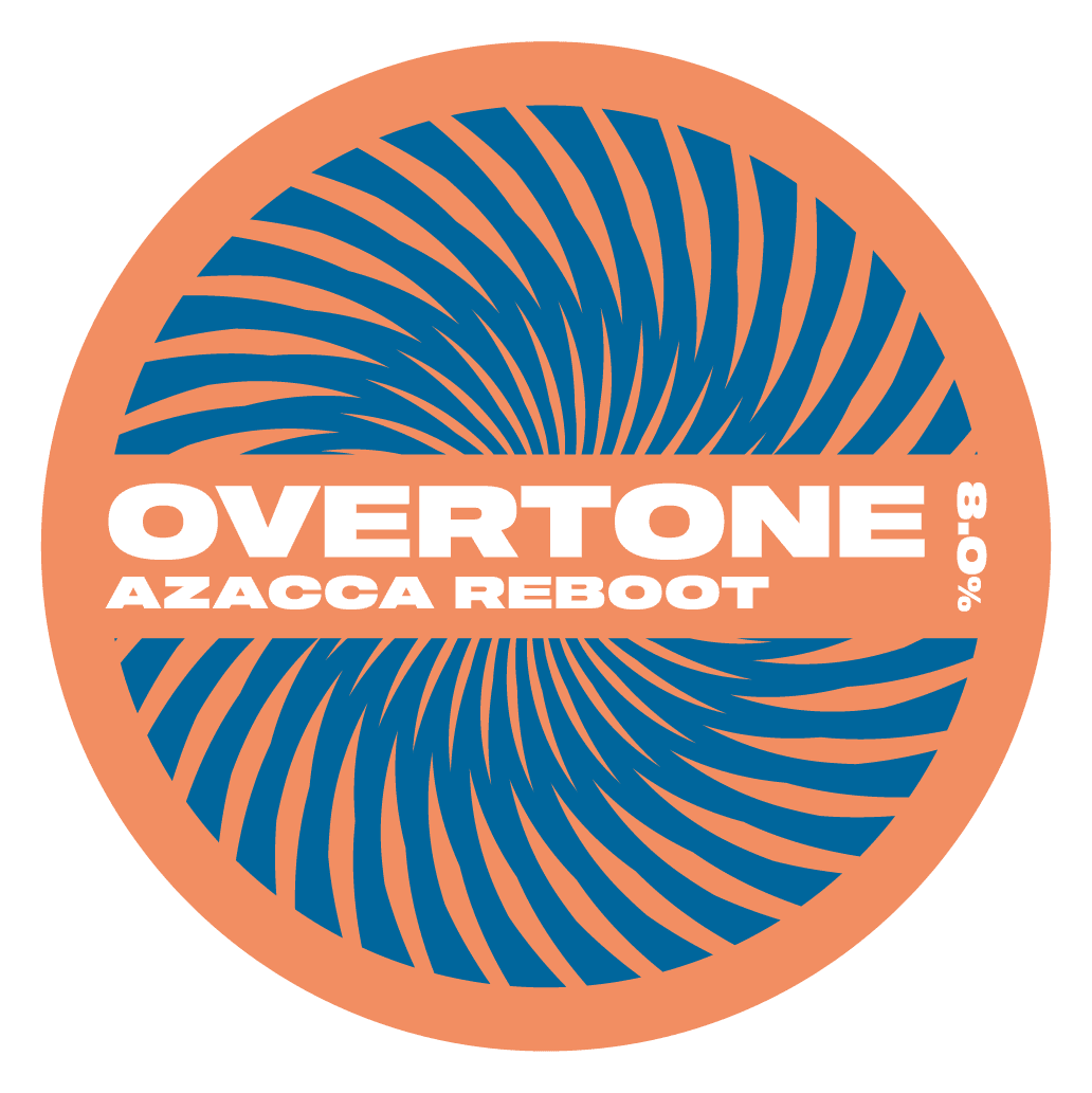 Azacca Reboot - Overtone Brewing Co - DDH DIPA, 8%, 440ml Can ...