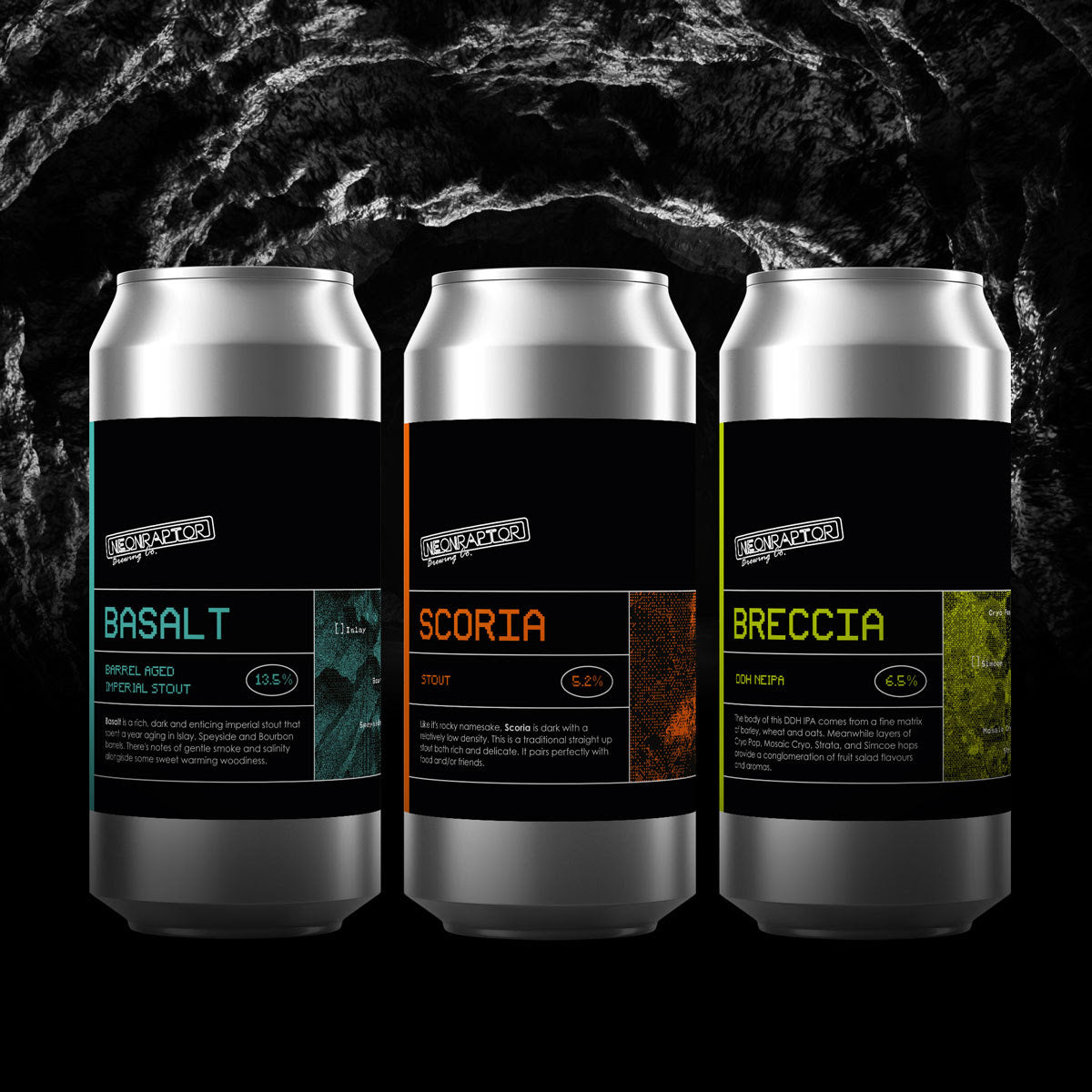 Basalt - Neon Raptor - Speyside Whisky & Bourbon Barrel Aged Imperial ...