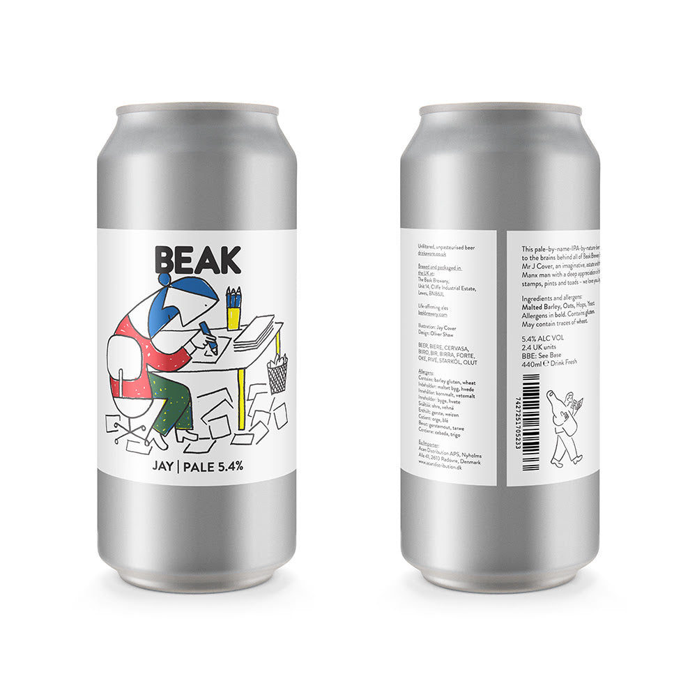 Jay - Beak Brewery - Pale Ale, 5.4%, 440ml Can – Raynville Superstore